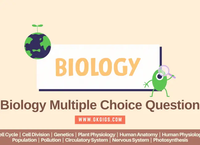 Biology - GkGigs