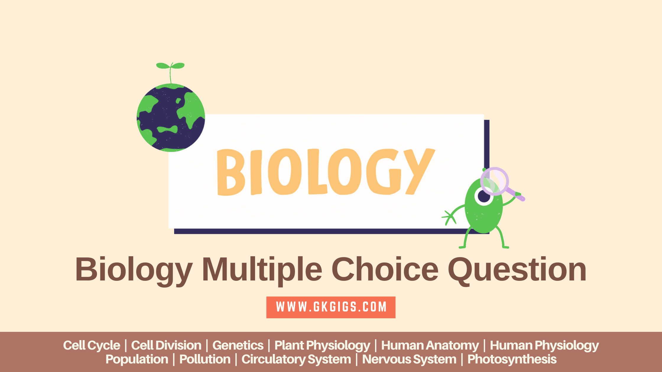Class 10 Biology Multiple Choice Questions (CBSE & ICSE)