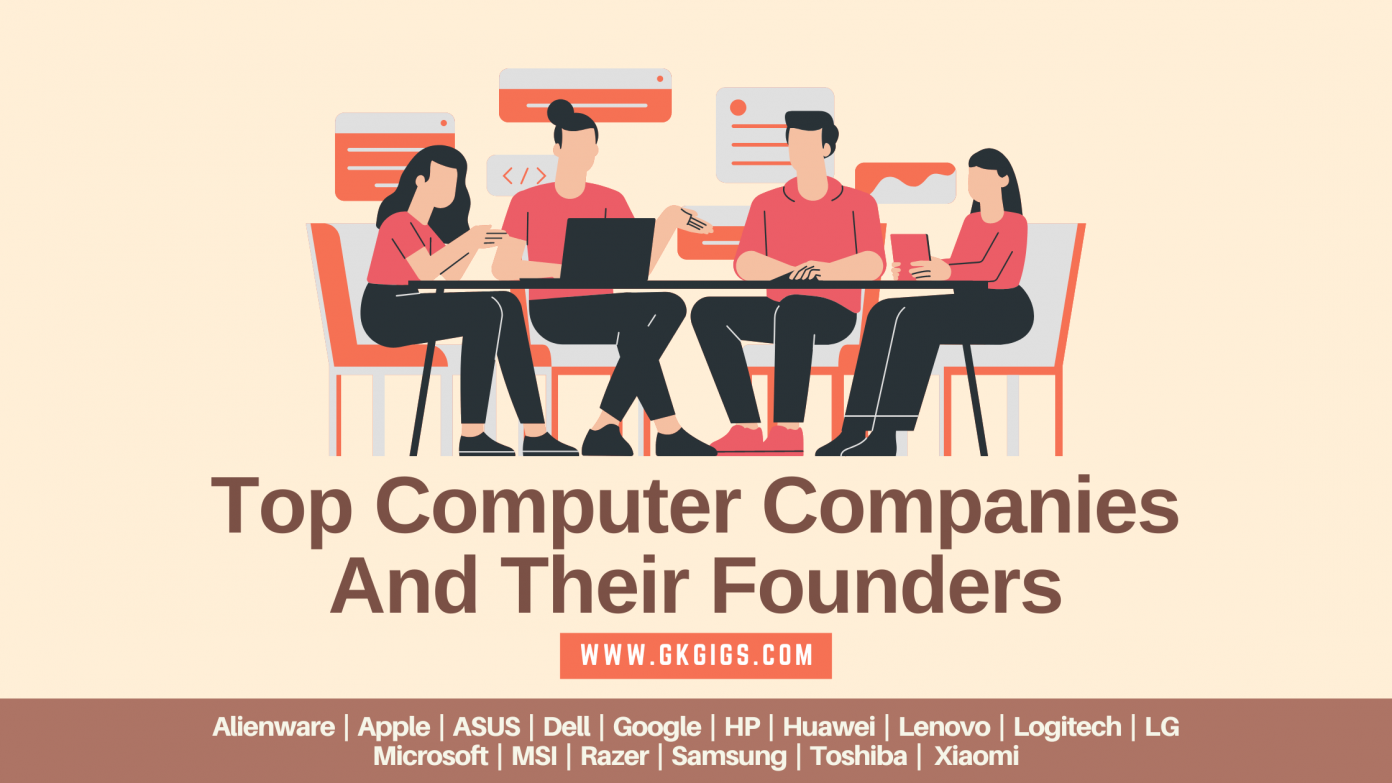 List Of Top Computer Companies And Their Founders - GkGigs