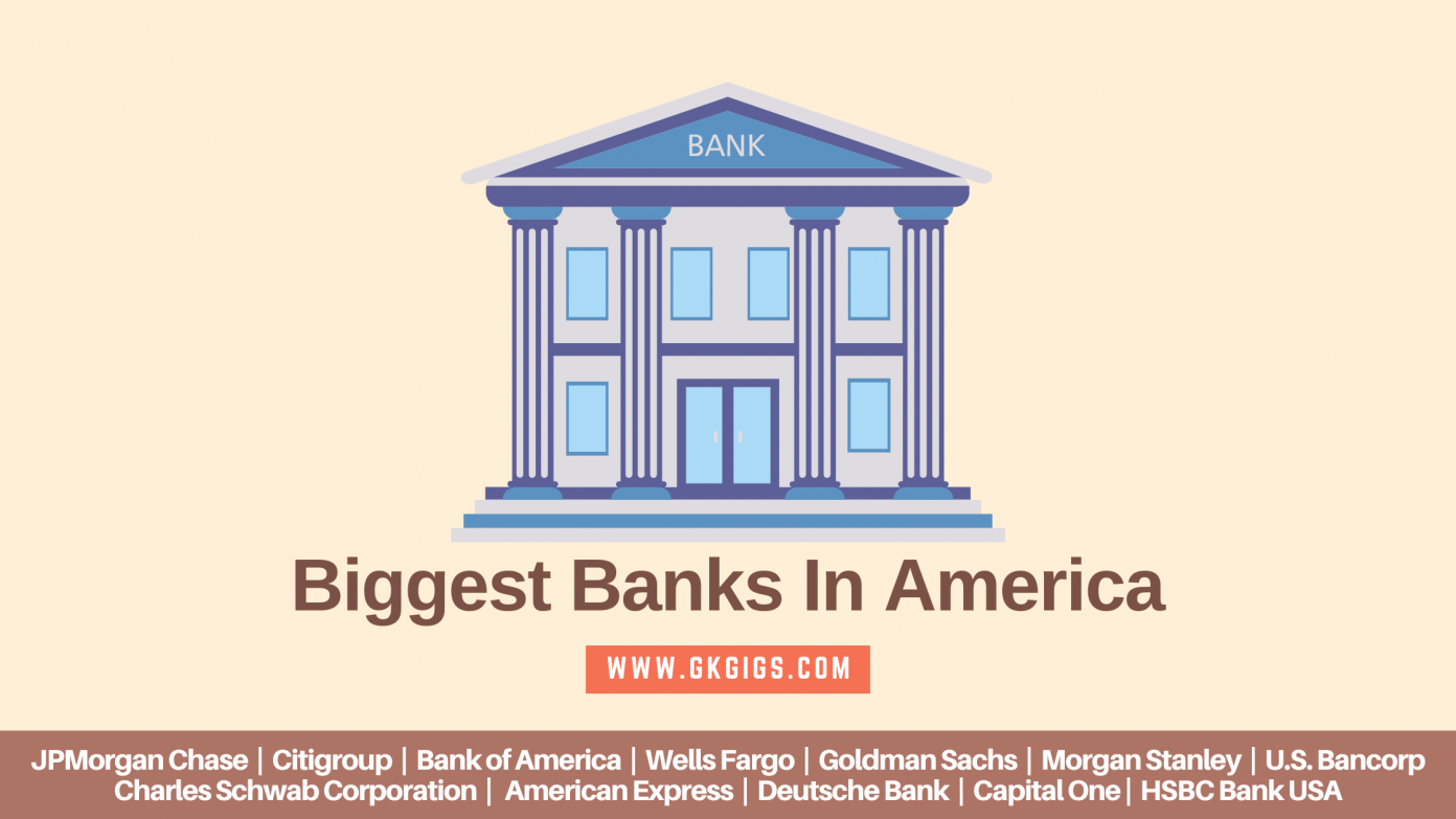 Biggest Banks In America In 2023 - GkGigs